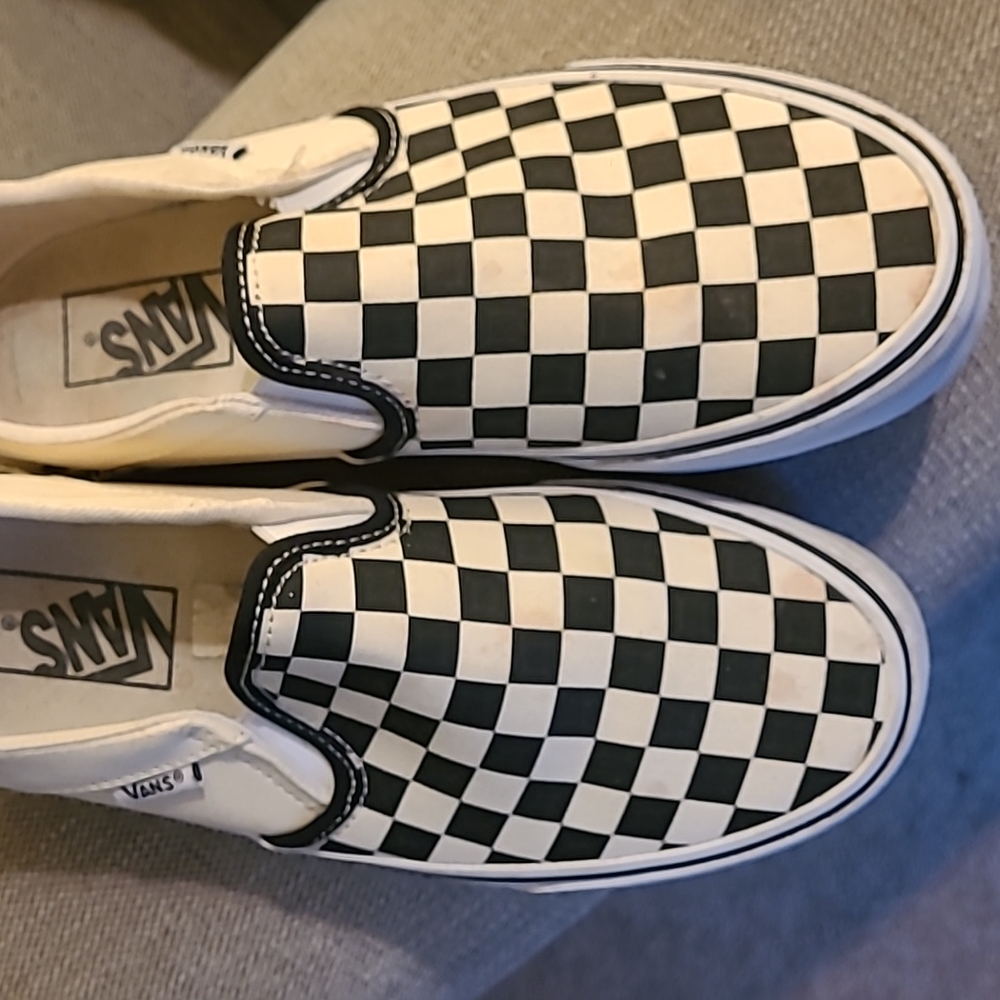 Vans Checkerboard Sneakers - Gem